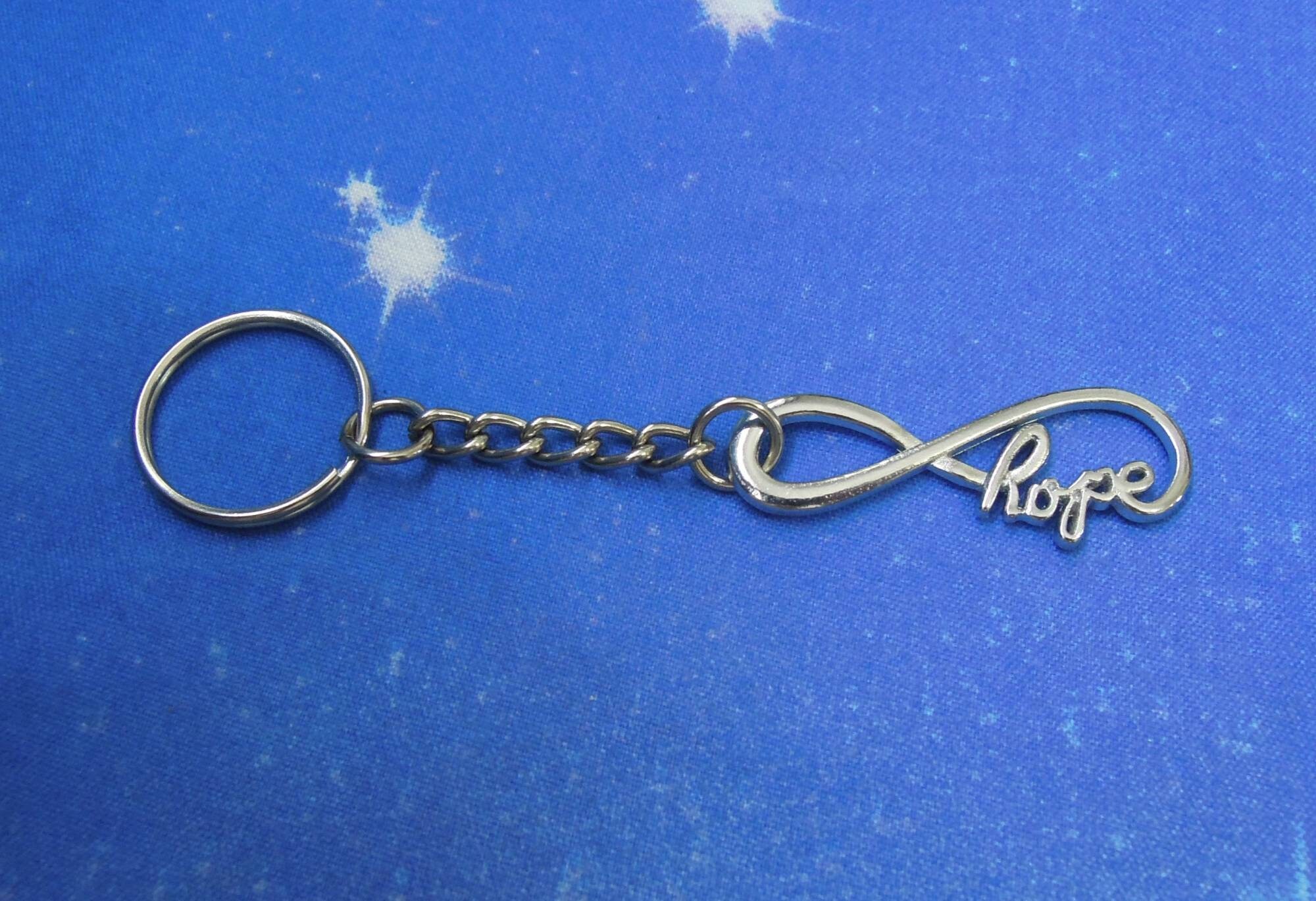 Hope Keyring Have Hope Infinate Hope Infinity Keyring UK - Etsy UK