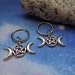 Triple Moon Keyring Triple Goddess Triple Moon Goddess - Etsy