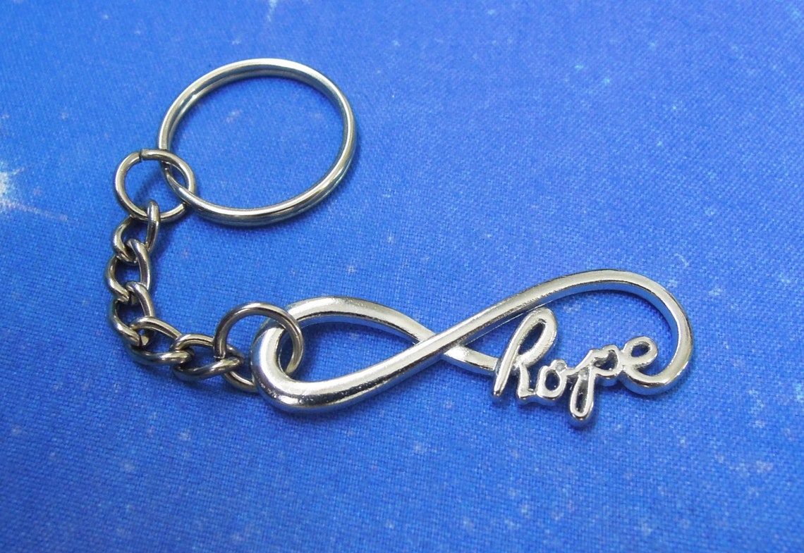Hope Keyring Have Hope Infinate Hope Infinity Keyring UK - Etsy UK