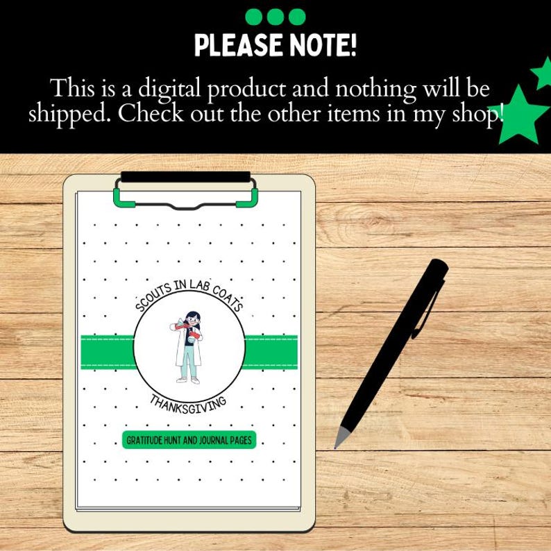 Girl Scouts | Thanksgiving Gratitude Hunt & Journal Pages | Daisy ...