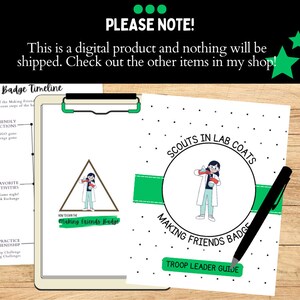 Brownie Girl Scouts Making Friends Badge Troop Leader Guide - Etsy