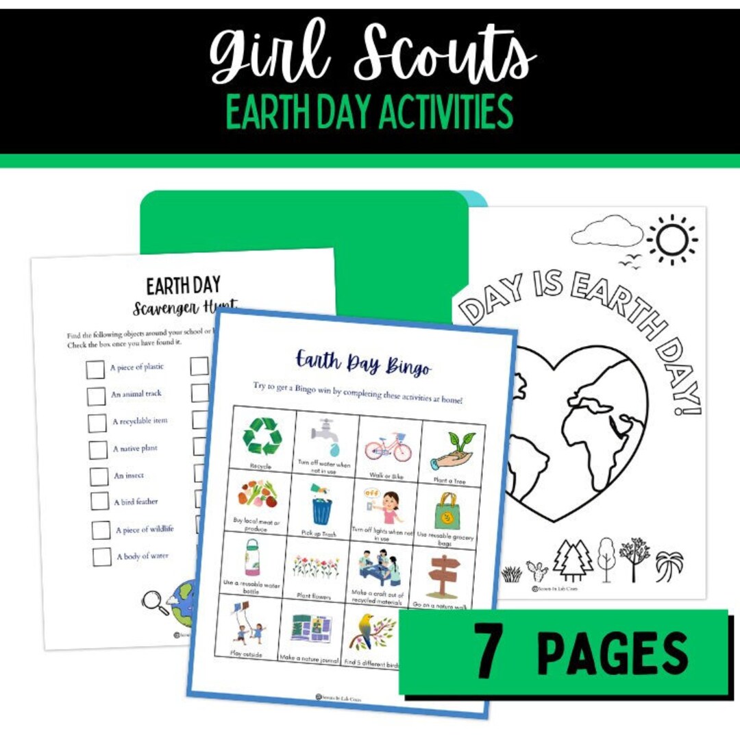 Girl Scouts | Earth Day Activities | Daisy, Brownie, Junior | DIY Seed ...