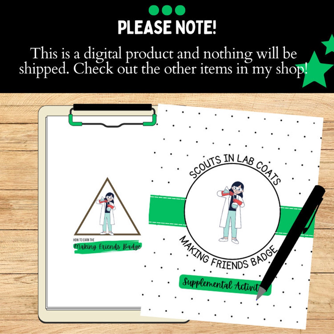 Brownie Girl Scouts Making Friends Badge Supplemental Activities - Etsy