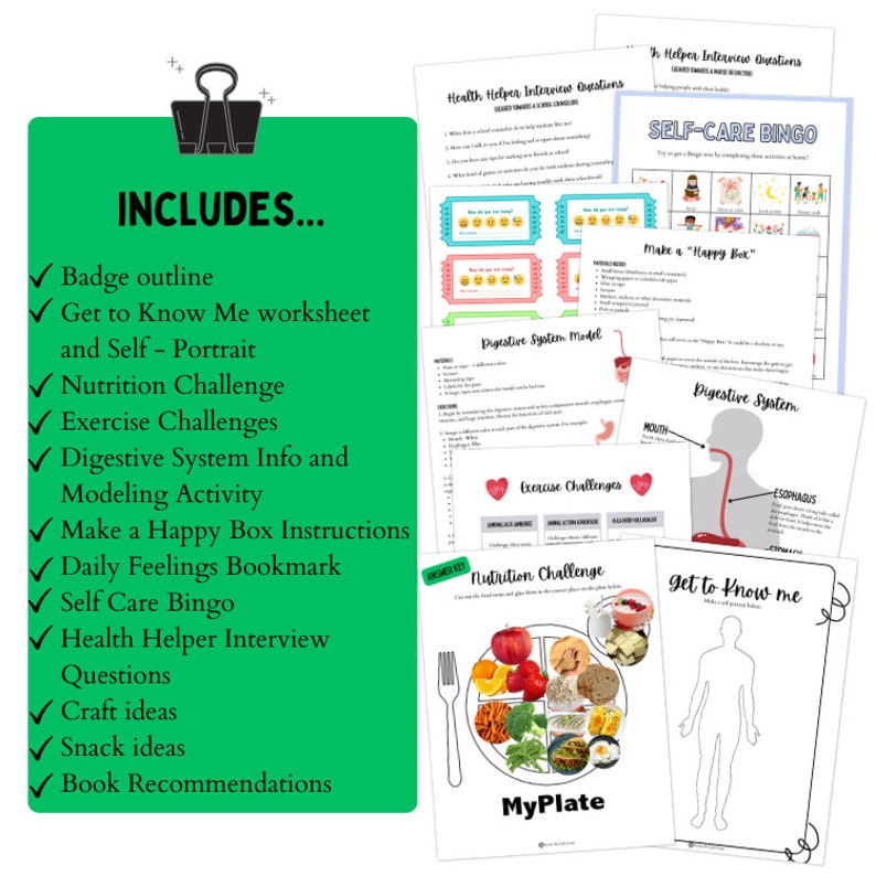 Girl Scouts Brownies My Best Self Badge Troop Leader Guide - Etsy