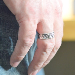 Father Daughter Ring Set, Daddy & Me Rings, Hidden Heart Ring, Dad and ...