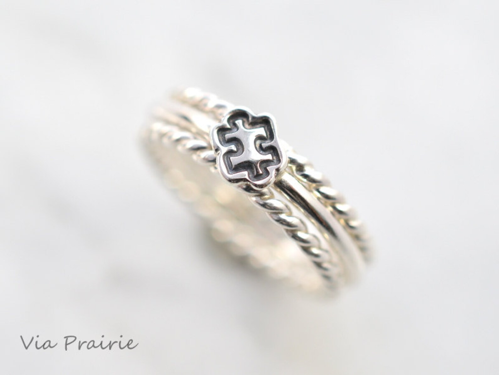 Puzzle Piece Ring Puzzle Ring Autism Awareness Puzzle - Etsy