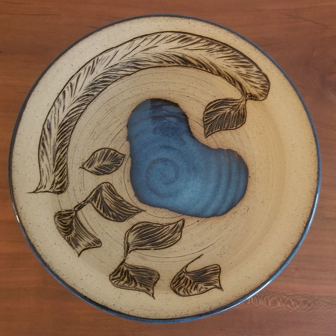 Hebrew Blessing and Mindfulness Bowl: “hinneni!" Made by Mother and ...
