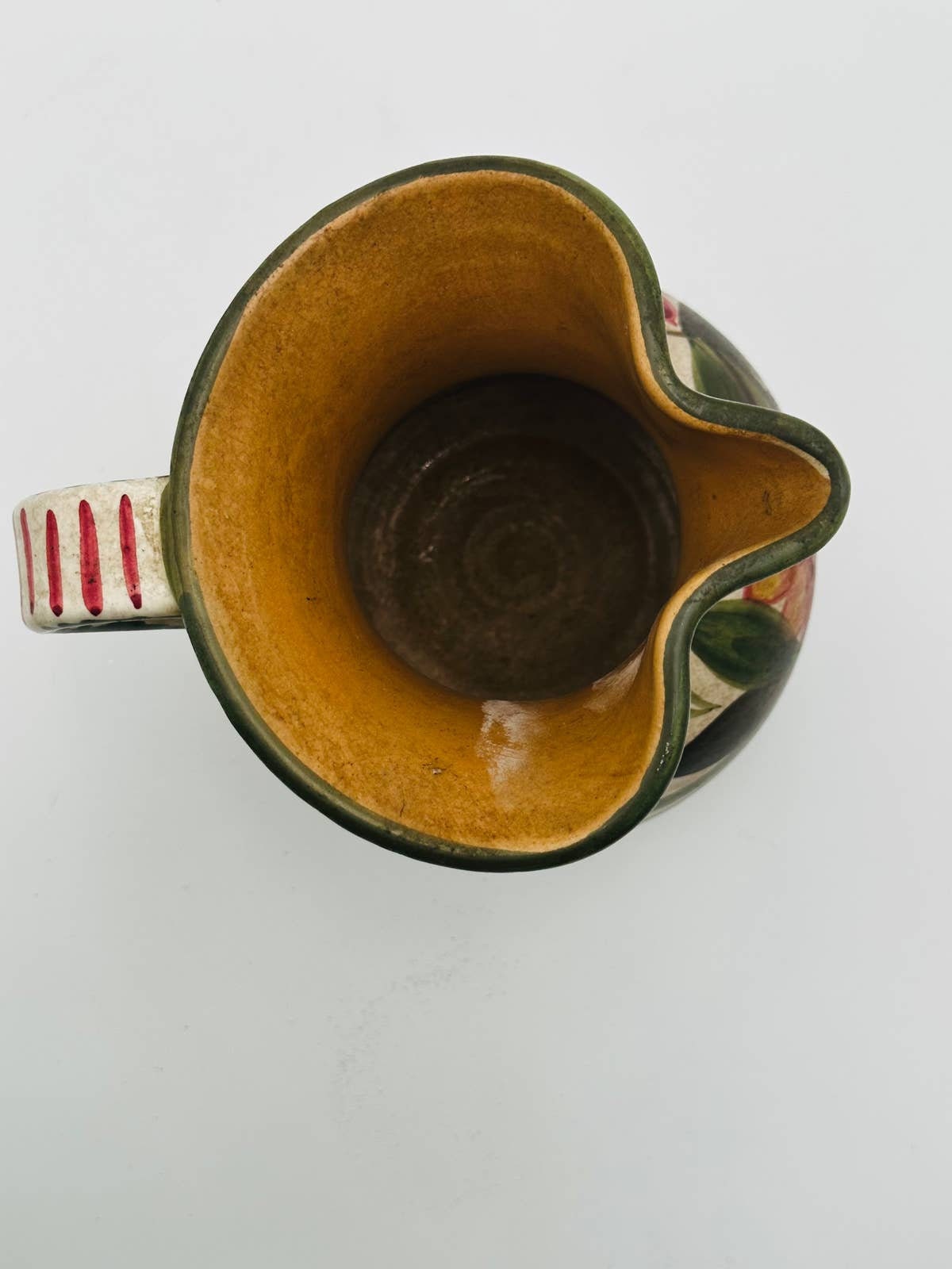 Sberna Deruta Italian Painted Pottery Pitcher - Etsy