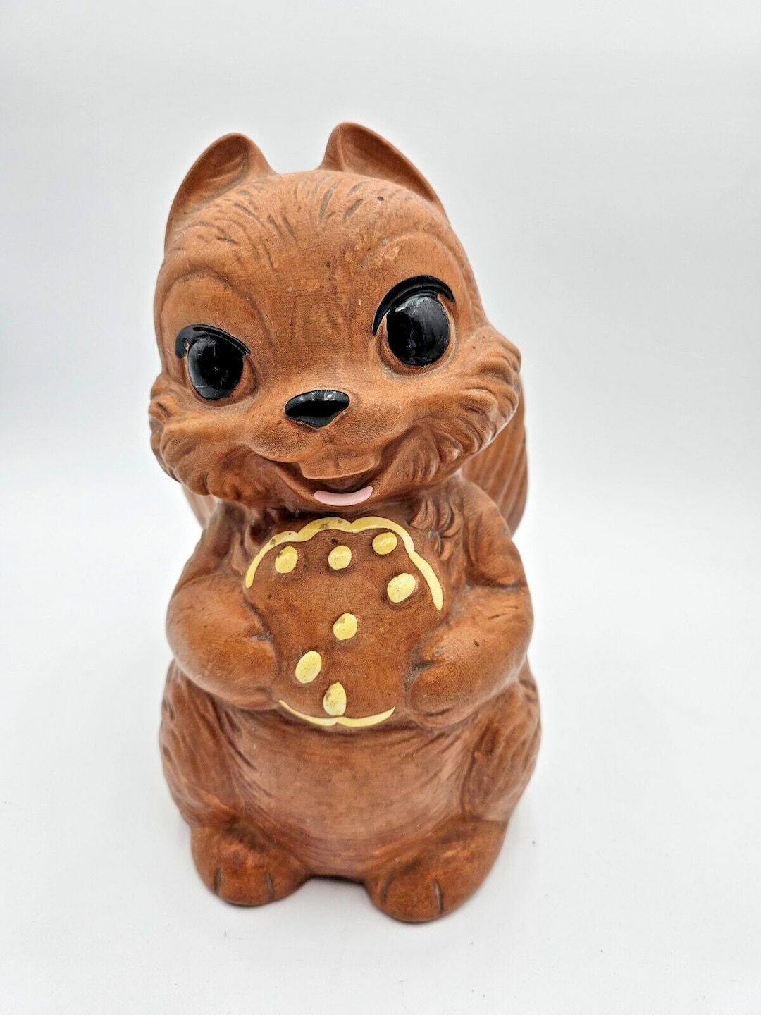 Vintage Twin Winton Cookie Jar Squirrel Holding Cookie San - Etsy