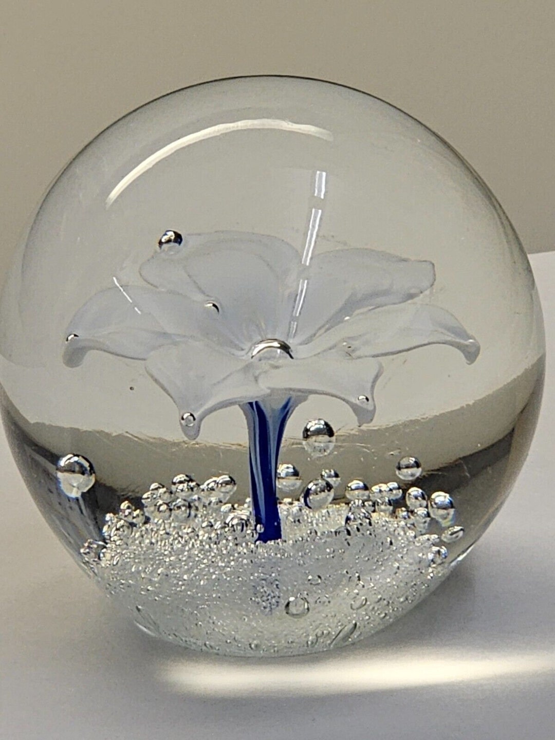 Murano Glass Paperweight by Ferro & Lazzarini - Etsy