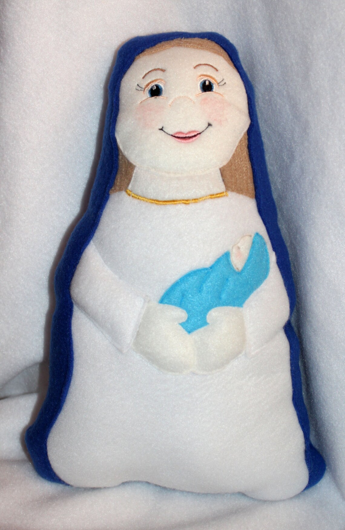Holy Family Soft Saint Doll Set Set of 2 Mary With Baby - Etsy