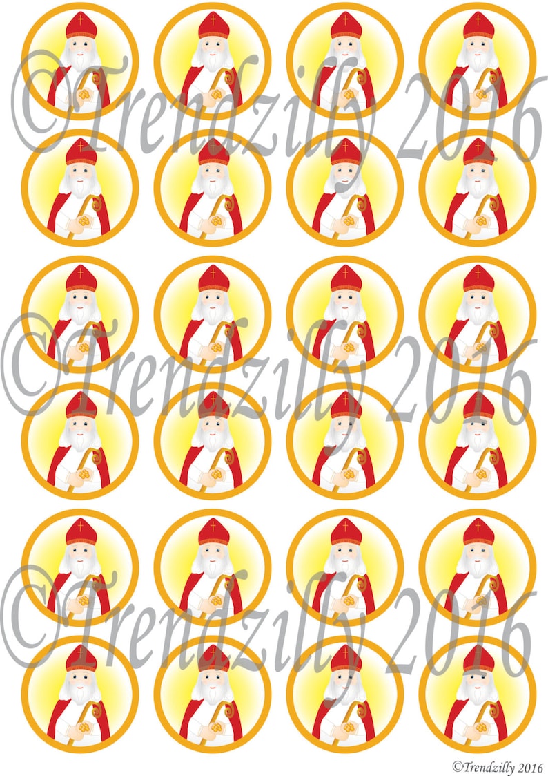 St. Nicholas Day Printables, Saint Nicholas Day Decoration Printable ...