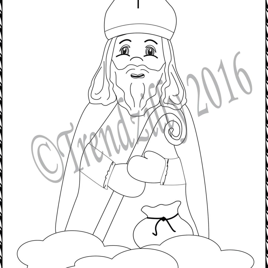 St. Nicholas Day Printables, Saint Nicholas Day Decoration Printable ...