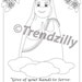 Mother Teresa of Calcutta Coloring Page and Holy Cards, Kids Coloring ...