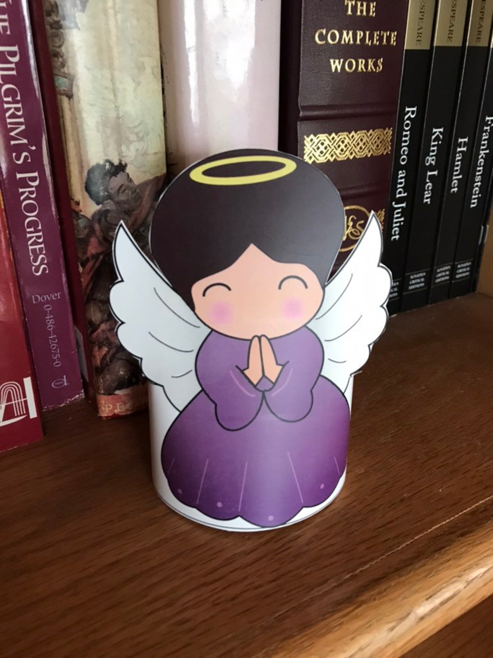 Natalie the Nativity Angel Printable, Printable Advent Angel, Christmas ...