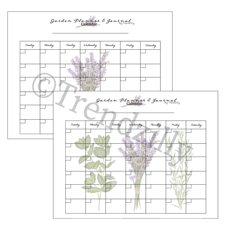 Garden Planner Printable, Garden Planner& Journal, Companion Planting ...