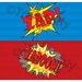 Superhero Can Labels 4x11, Comic Book Labels, Party Supplies, Superhero ...