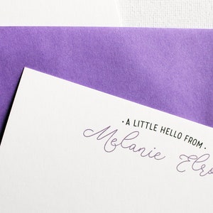 Personalized Stationery Script Personalized Stationary Stationary ...