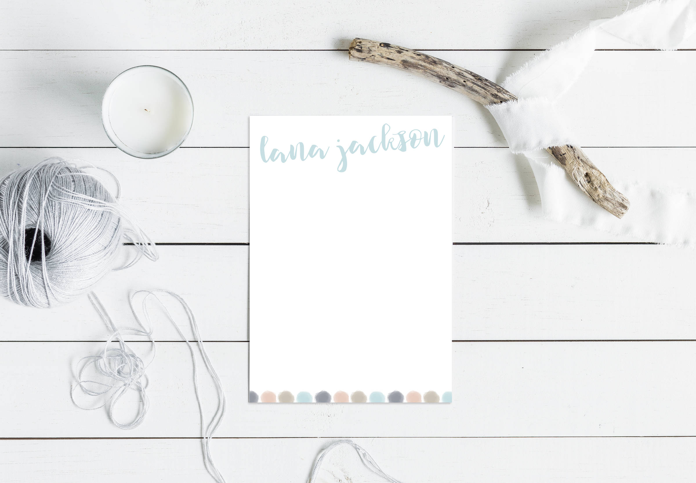 Personalized Notepad Personalized Note Pads, Personalized Stationery ...