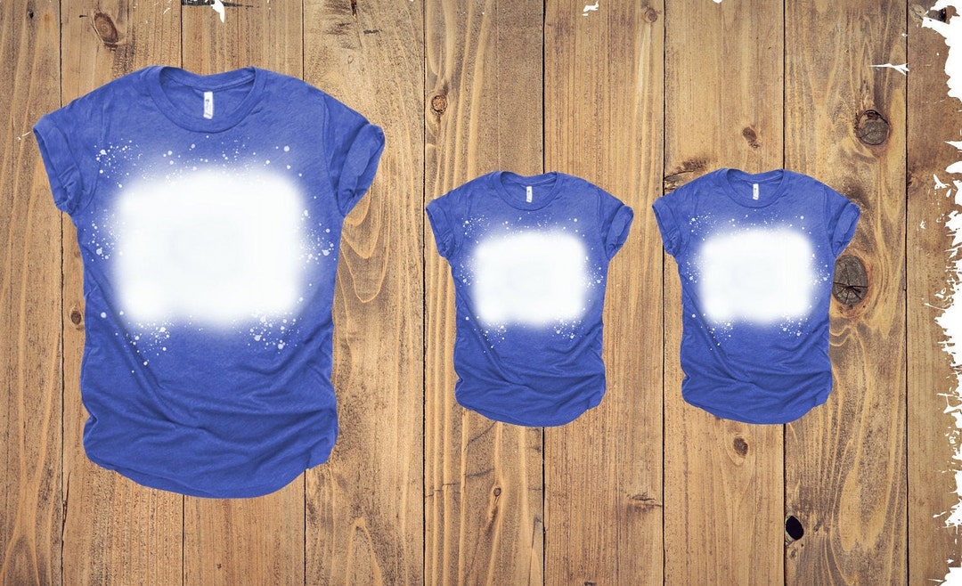 Bleach BLUE Tee PNG to Fit the Tee Shirt Sublimation Blanks Sold in ...