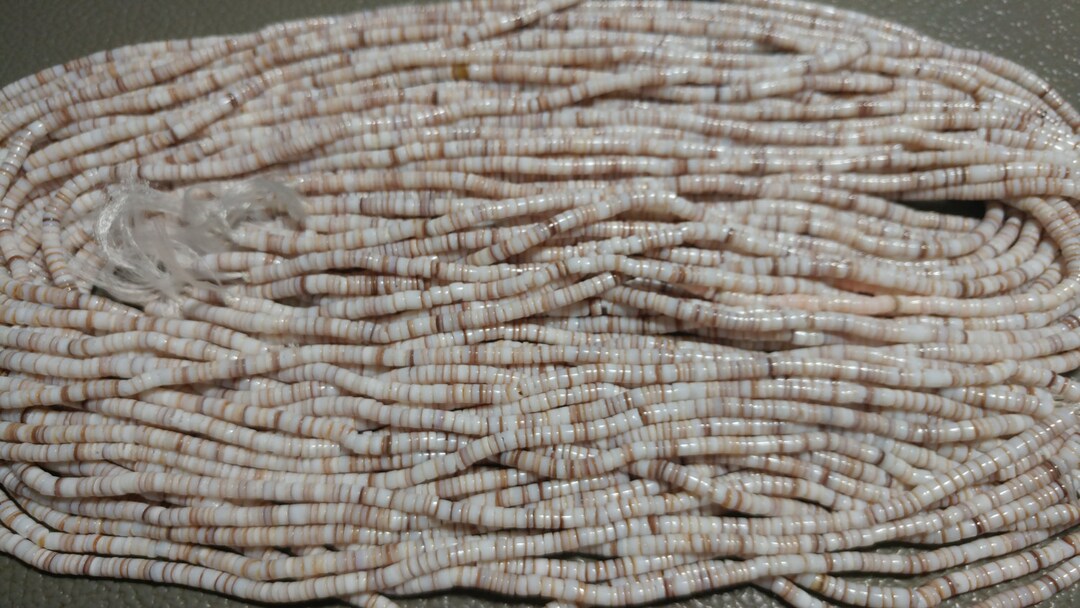 Arabic Shell Heishi Strands. Handcrafted in Philippines 2050050 - Etsy