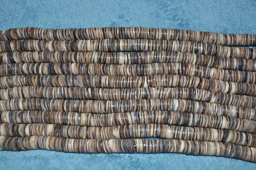 Tagnipis Shell Heishi Beads. 15 Stand 7-8mm - Etsy