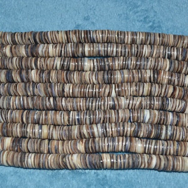 Shell Heishi Beads - Etsy