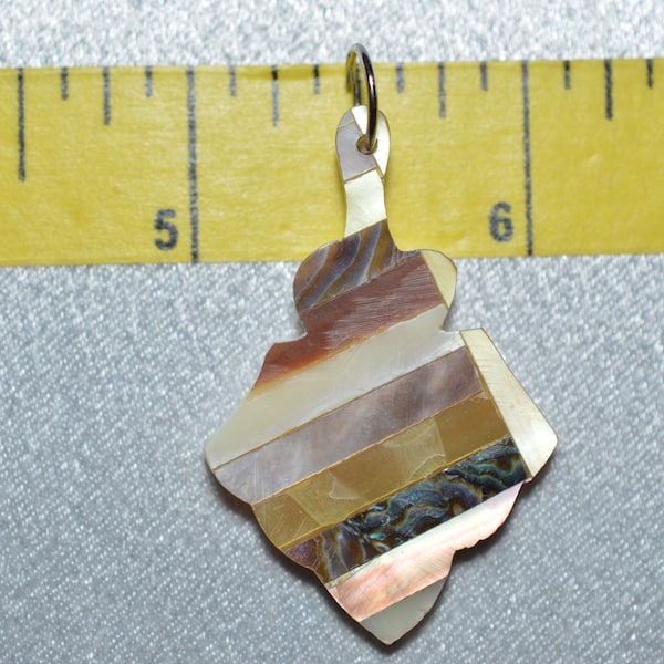 Intarsia Pendant - Etsy