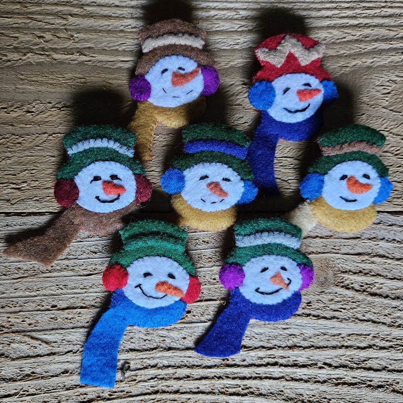 Snowman Pin - Etsy
