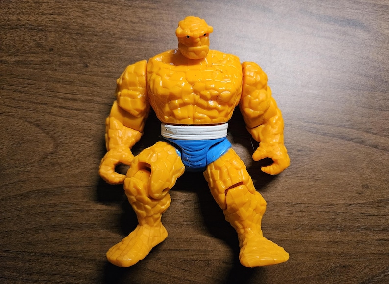The Thing Fantastic Four Marvel Comics 1994 Toy Biz Action Figure ...