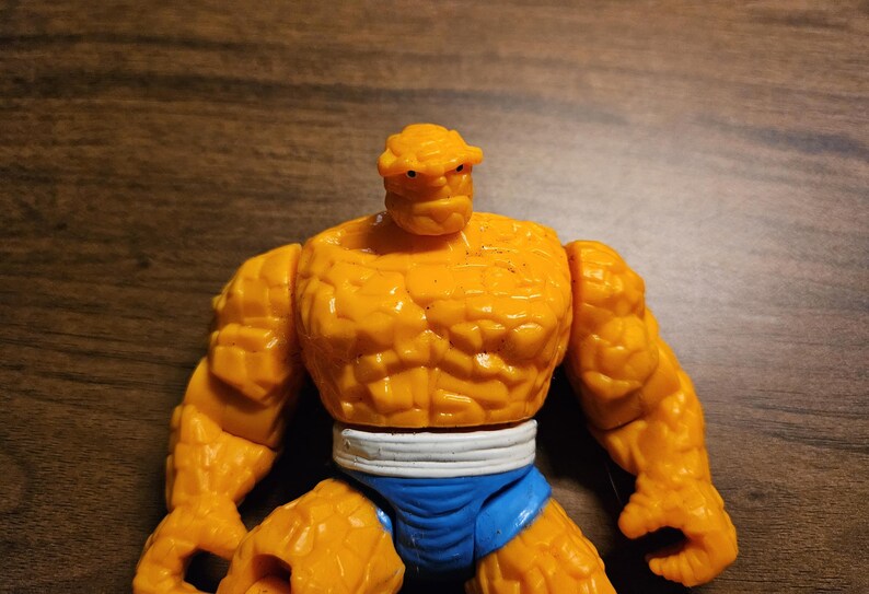 The Thing Fantastic Four Marvel Comics 1994 Toy Biz Action Figure ...