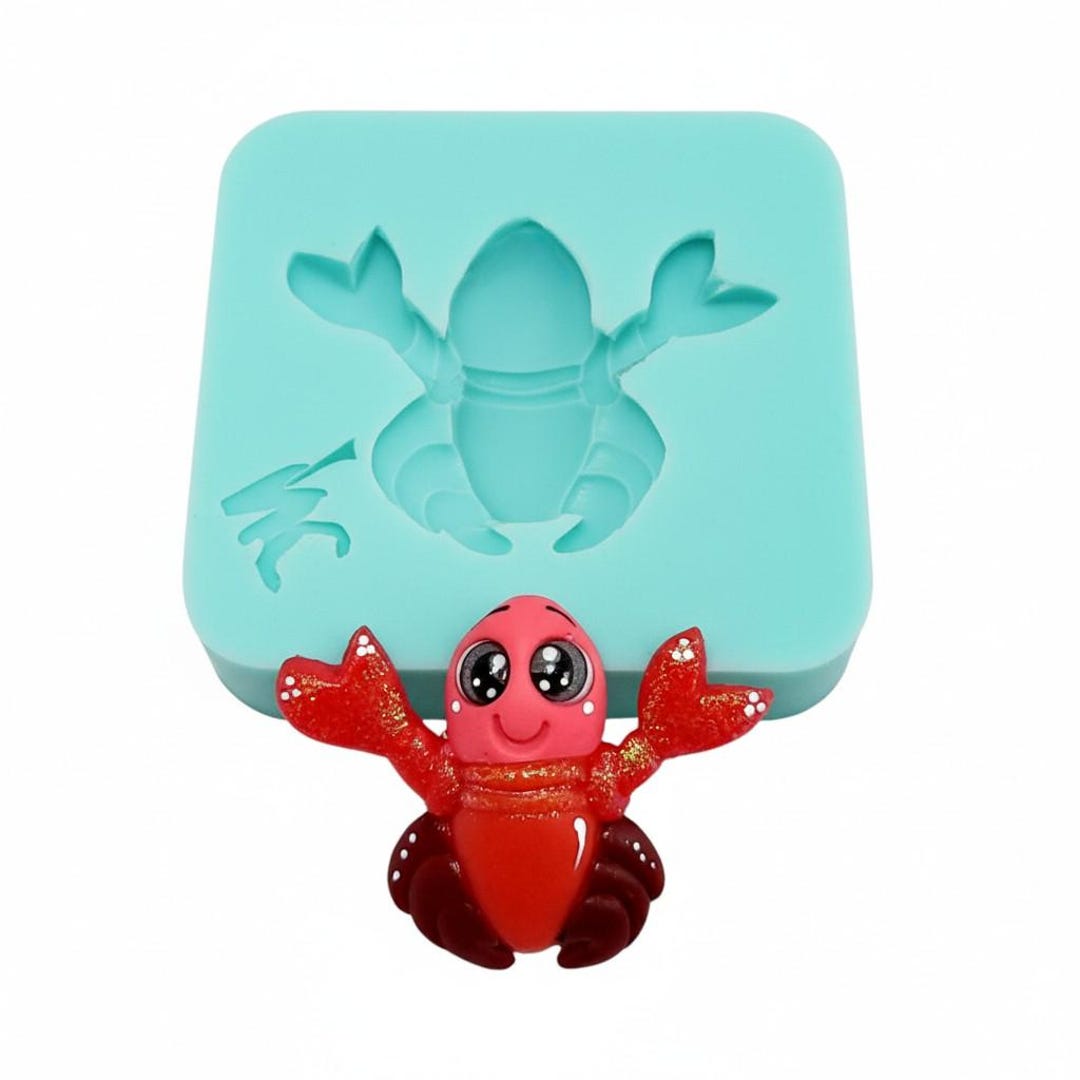 Crab Mermaid Multi-project Silicone Mold MS646 Miniatures Fondant Resin ...