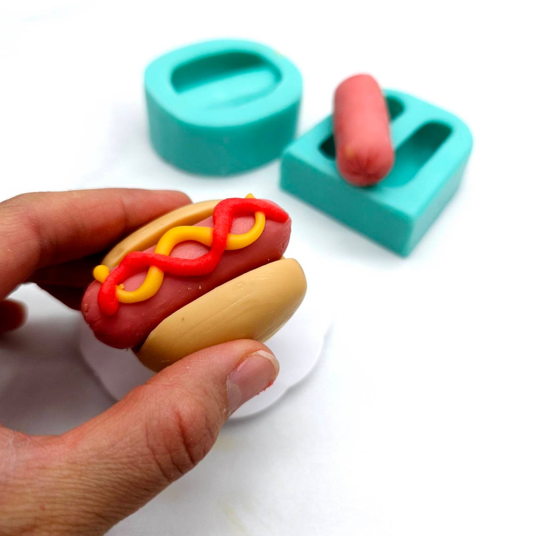 Mini Sausages Mold, Breakfast Sausage Silicone Mold, Bread Candle ...