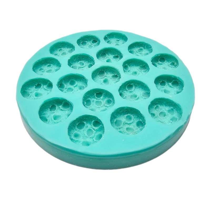 Mini Chocolate Chip Cookie Silicone Mold | 19 Cavity Wax, Soap, Resin ...