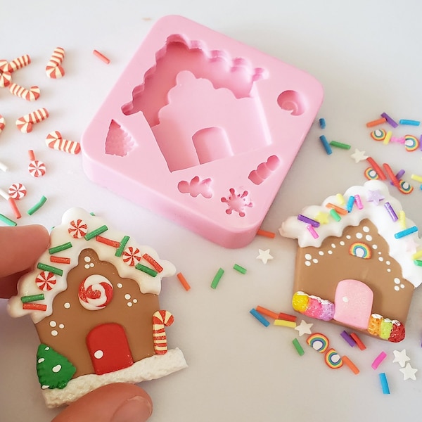 Gingerbread House Molds - Etsy