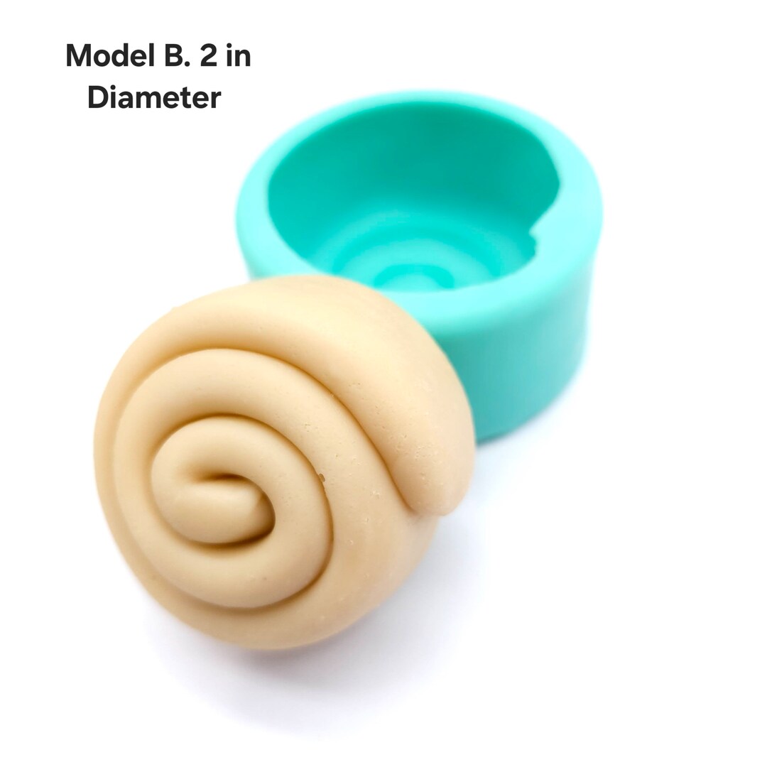 Cinnamon Rolls Mold Bundle Option Made From Real Cinnamon Rolls ...