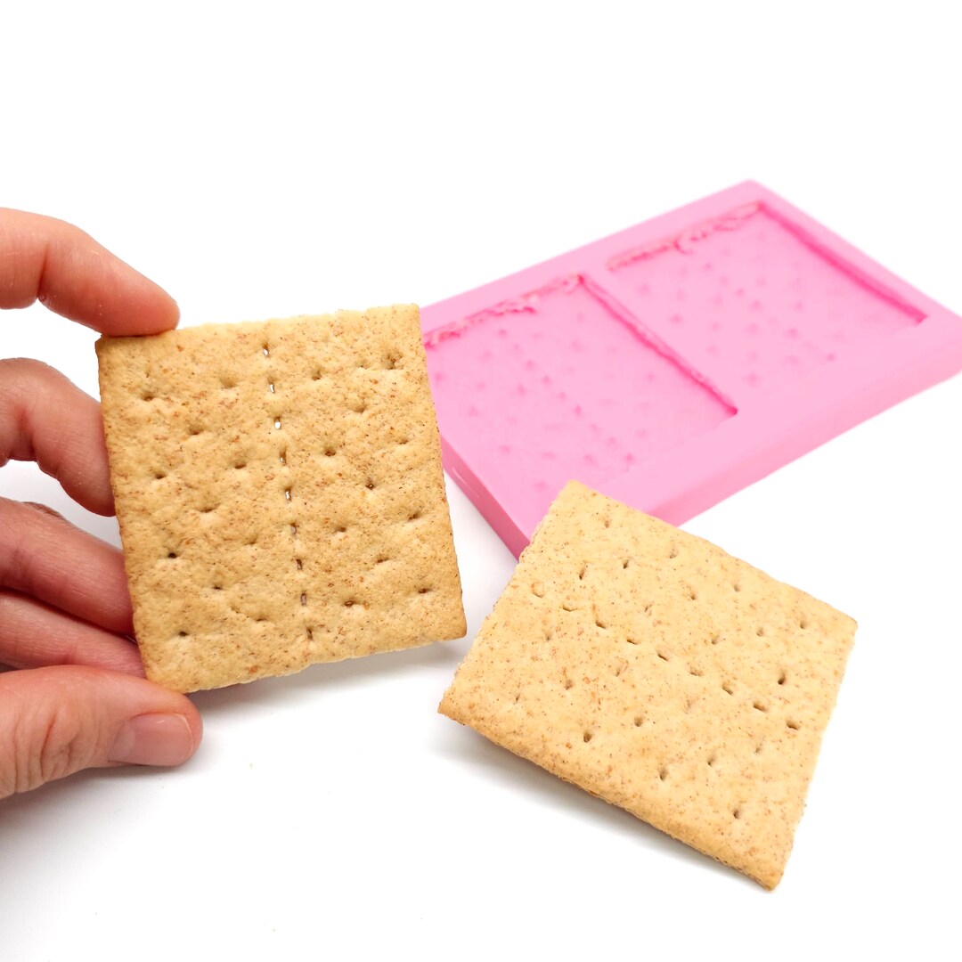 Graham Cracker Mold, Soap Embeds, Candle Mold, Mold for Wax Melts, Mold ...