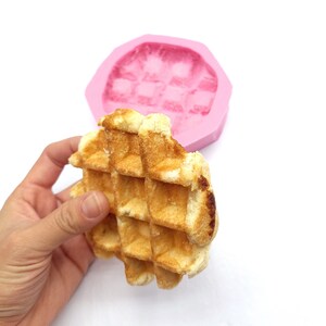 Belgian Waffles Circle Wafer | Soap | Candle | Mold for Wax | Mold for ...