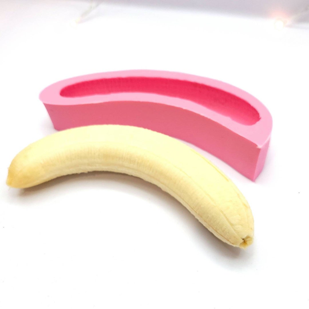 Banana Mold, Banana Split Wax Mold, Resin Mold, Real Banana Mold, Fake ...