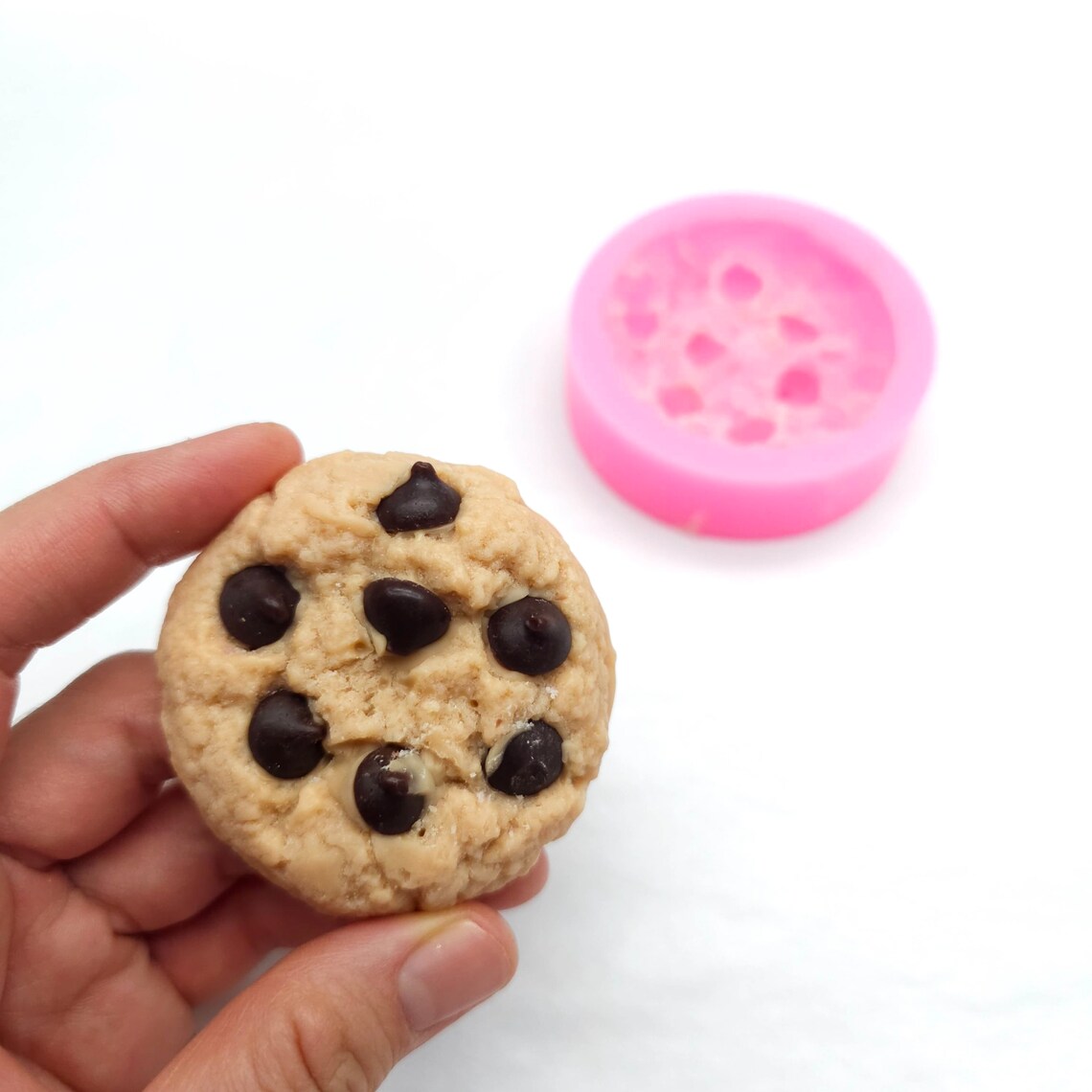 Chocolate Chip Cookie Silicone Mold for Candle Making and Crafting ...