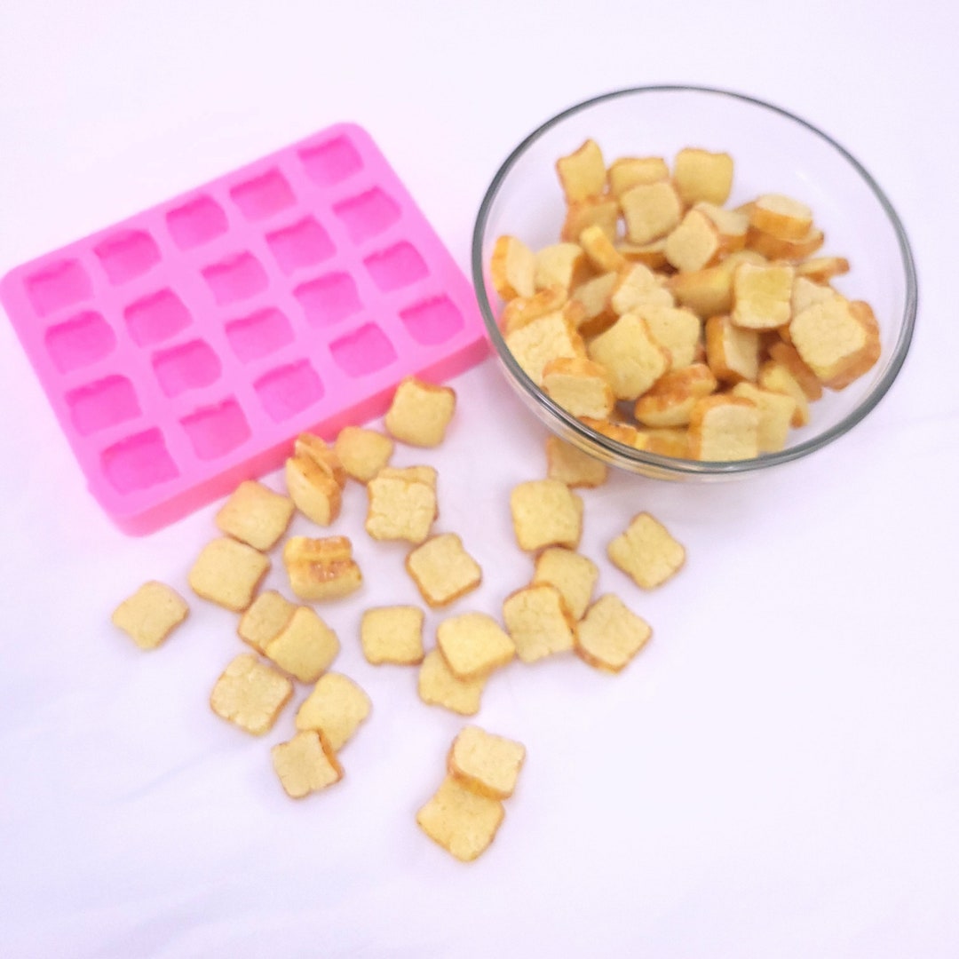 Miniature Cereal French Toast Cinnamon 12 Cavities Cereal Mold | Soap ...