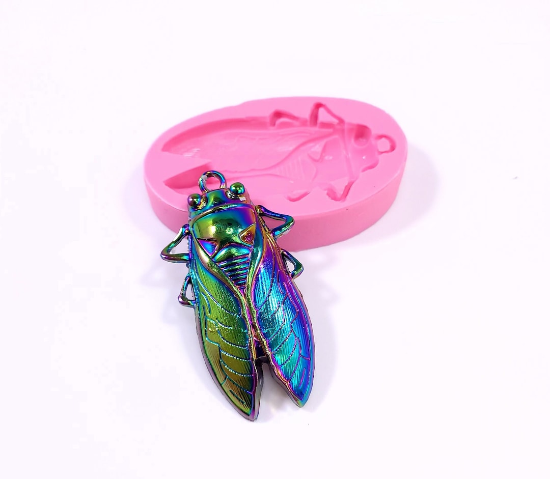 Cicada Bug Silicone Mold Realistic Flexible Mold Insect NC065 - Etsy