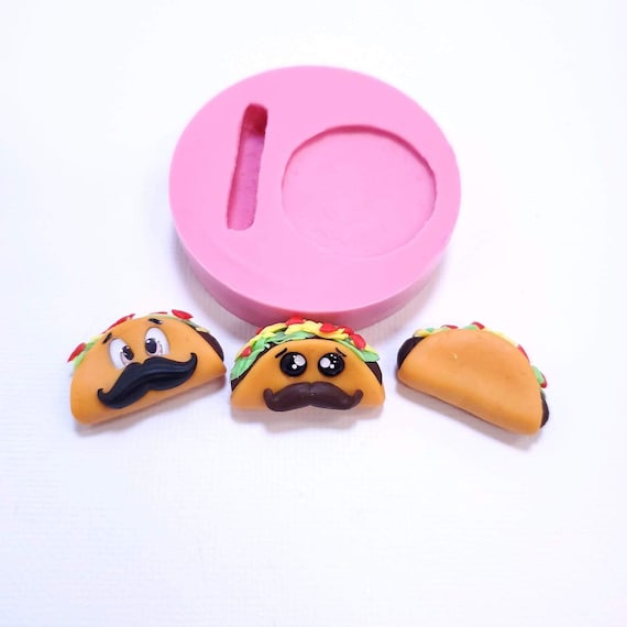 Cute Tacos Multi-Project Silicone mold MS | Etsy