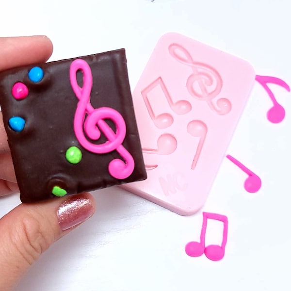 Musical Notes Mold - Etsy