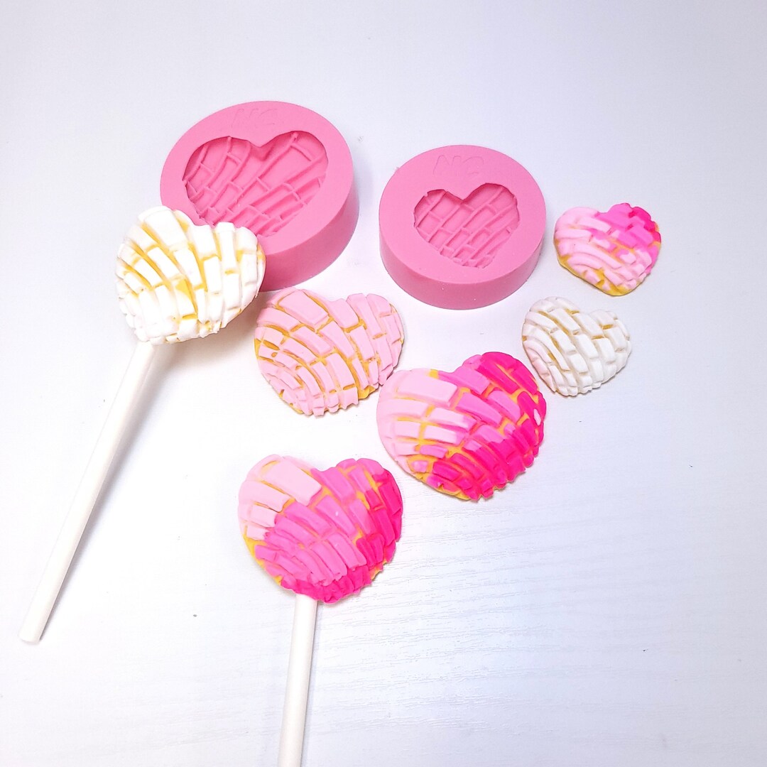 Concha Heart Shape Mold Concha Mexican Bread Heart Multi-project ...