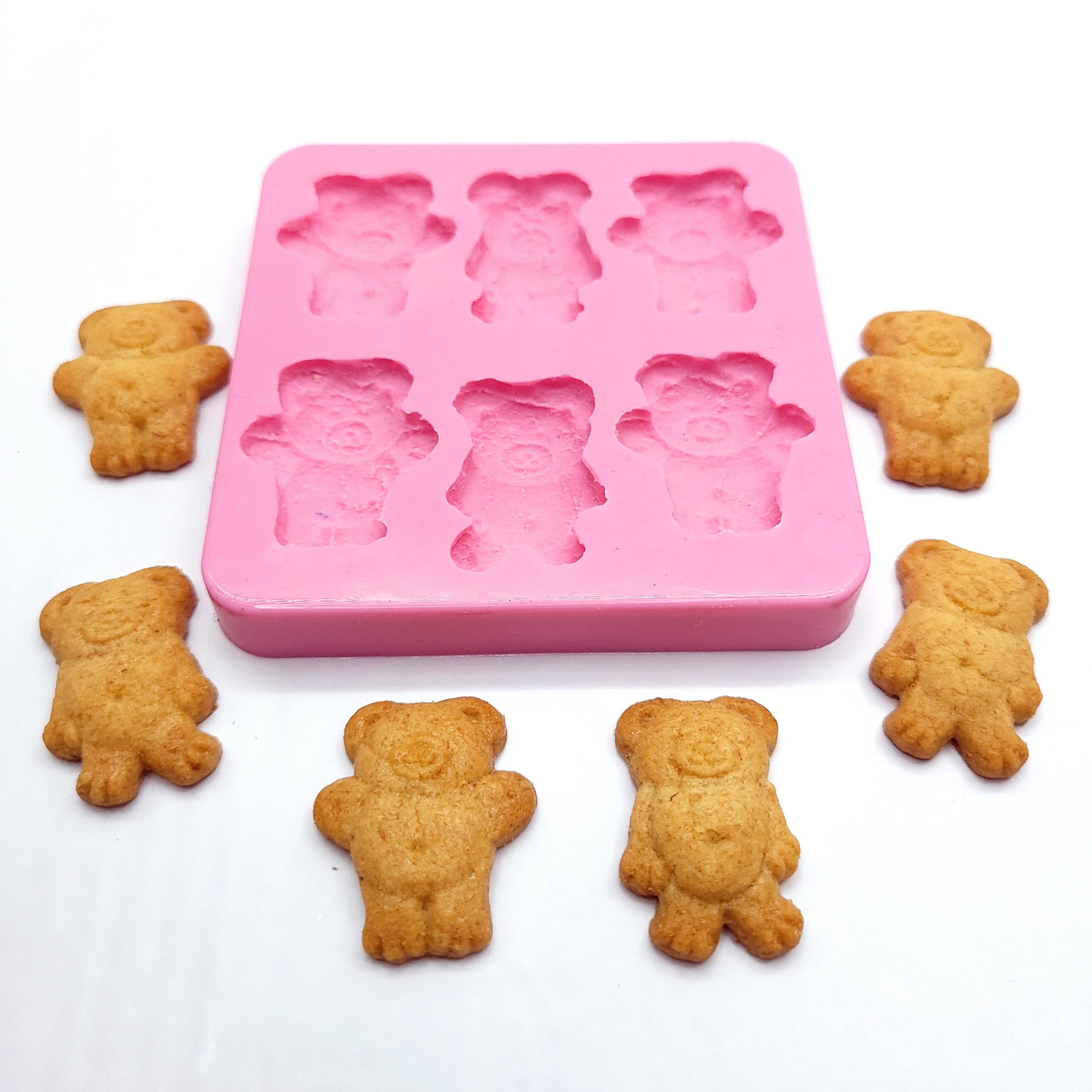 Graham Bears Cookies Silicone Mold Multi Cavities Flexible - Etsy