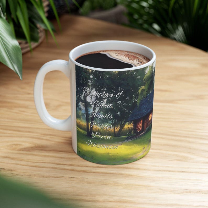Laura Ingalls Wilder Birthplace Coffee Mug, Little House in the Big ...