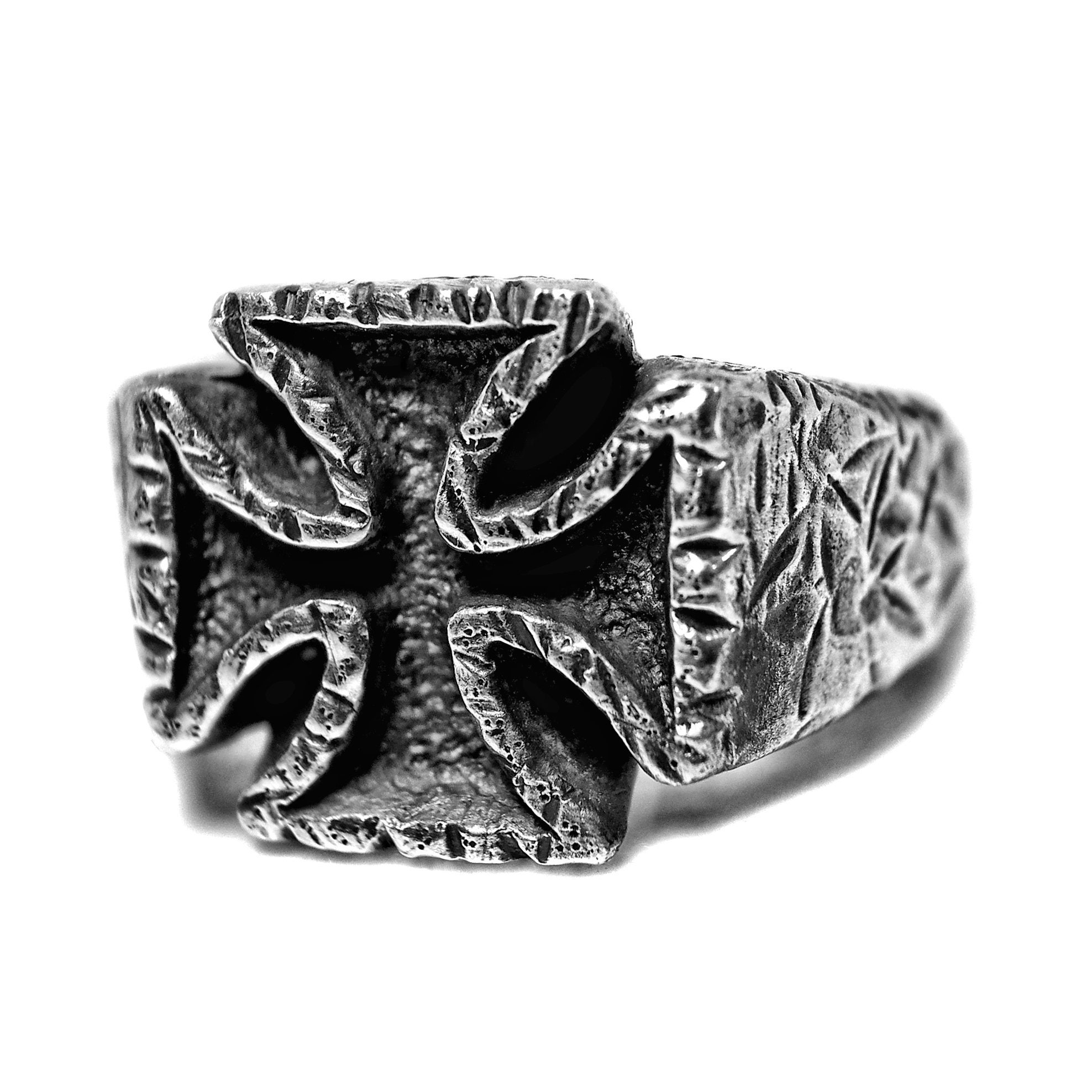 925 Sterling Silver Old Patee Cross Ring / gothic ring / goth | Etsy