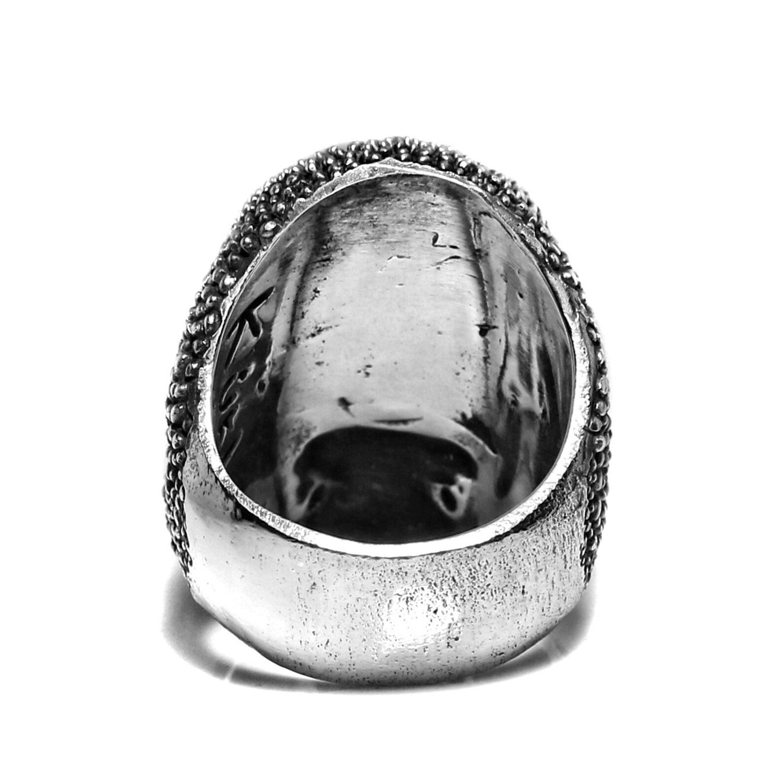 925 Sterling Silver Lizard Cyclops Skull Ring / Silver Biker | Etsy