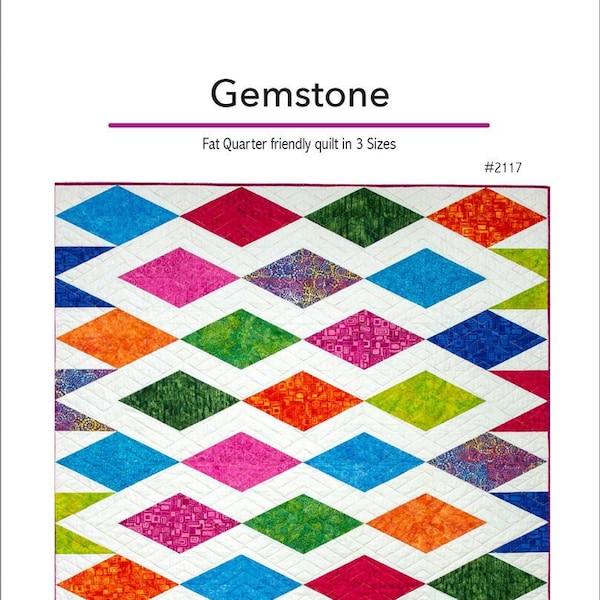 Gemstone Quilt - Etsy
